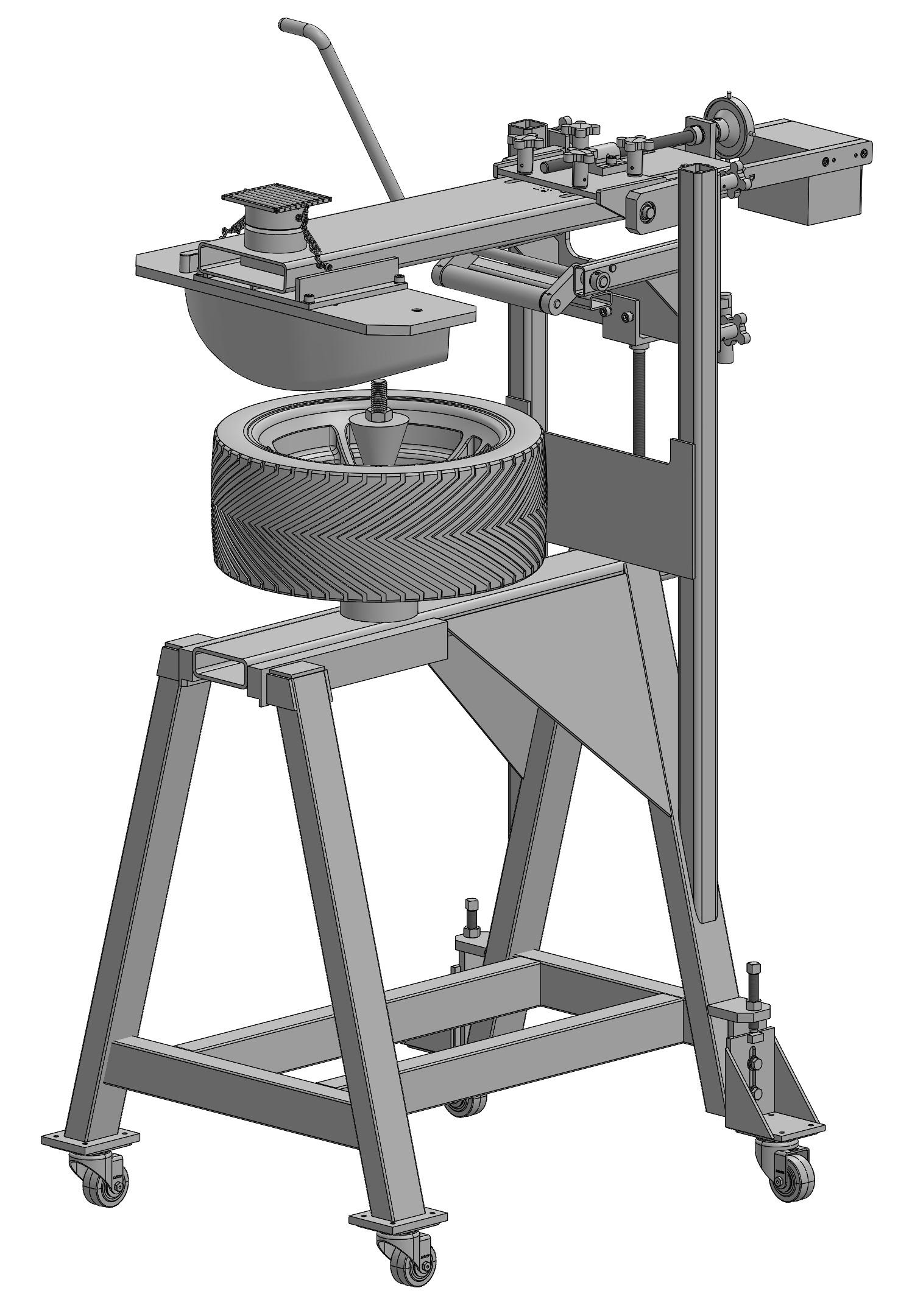 Model 100 Bead Unseating Fixture | RJS Corporation